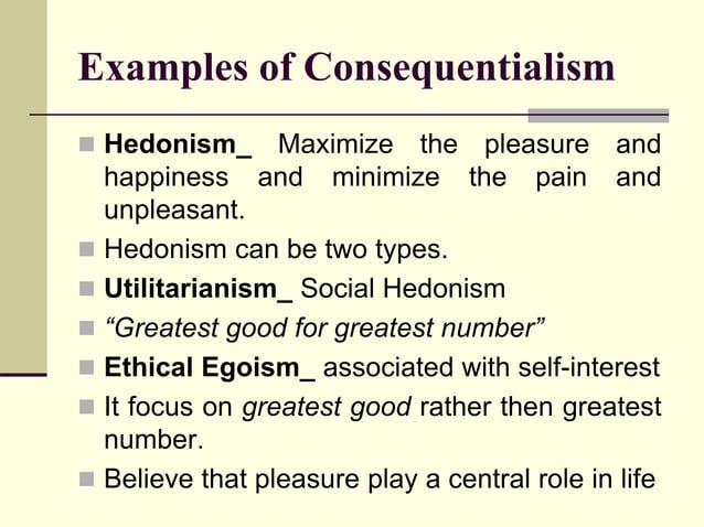 Consequentialist and Non-consequentialist theory | PPTX | Law