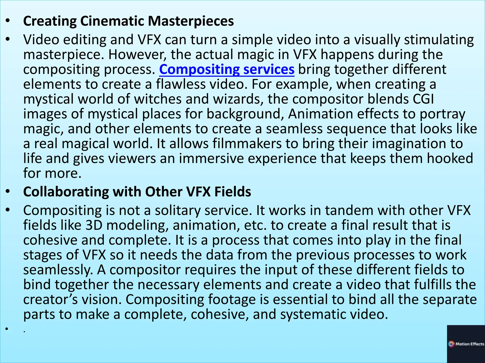 Consequential Role Of Compositing In VFX Services.pptx