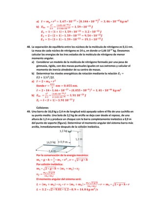 Conservación del momento angular | PDF
