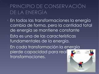 Conservacion de la energia | PPT
