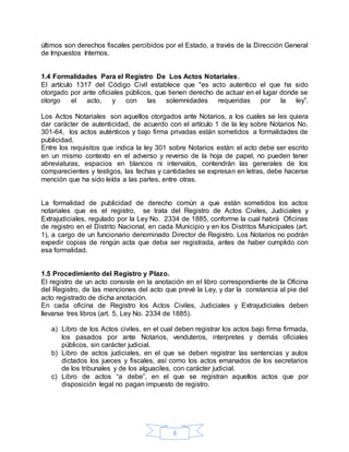Conservaduria de hipotecas y de registro de titulos en el derecho ...