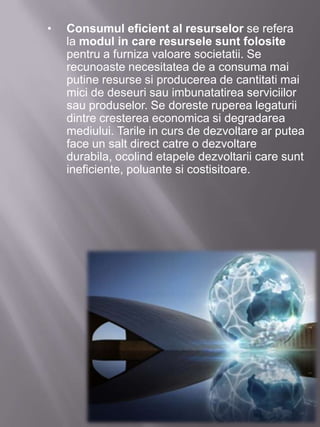 Conservarea resurselor | PDF