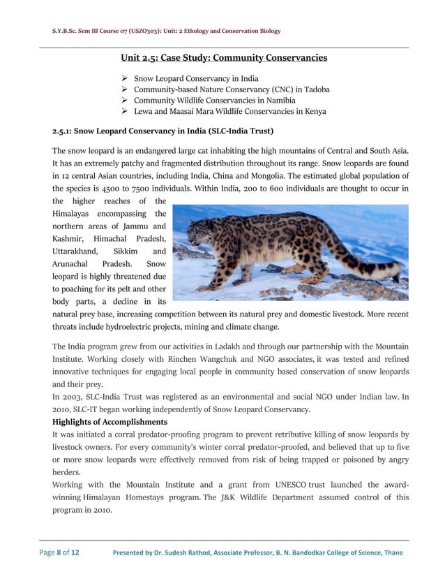 Conservation Concept, HIPPCO, Extinction crisis In-situ and ex situ ...