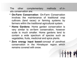 CONSERVATION of medicinal plants- parmacogosynh | PPT