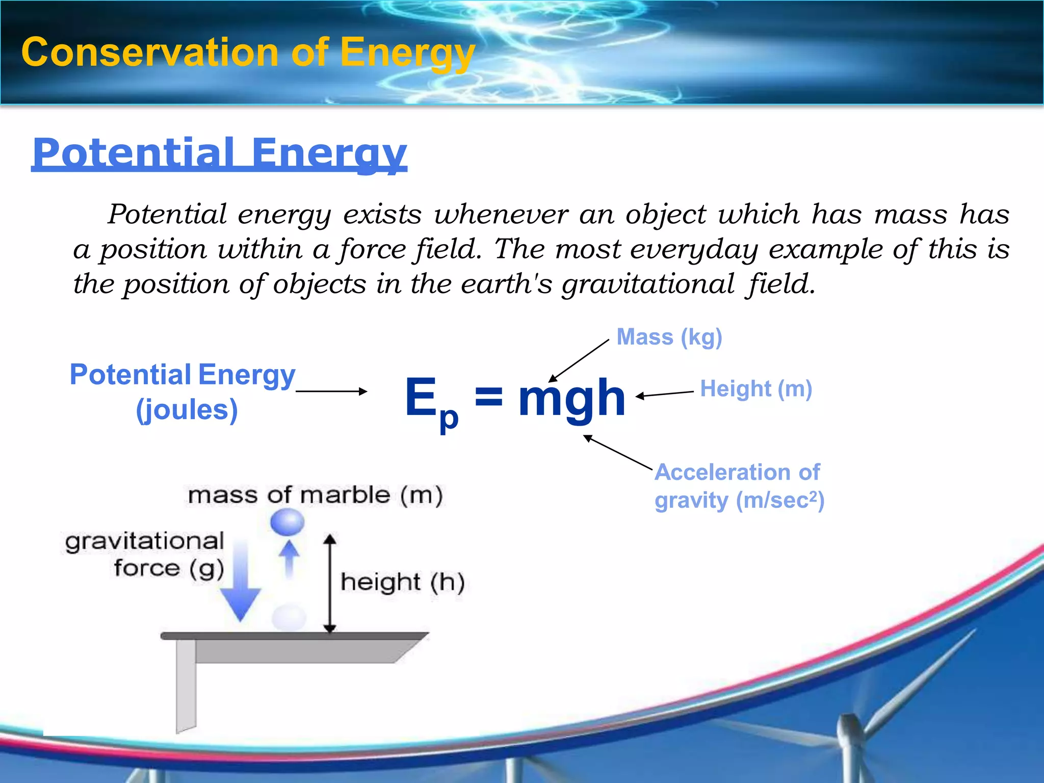 Conservation-of-energy-1.pptx | Physics | Science