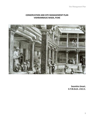 Conservation site management plan -vishrambaug vada, pune | PDF