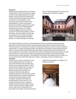 Conservation site management plan -vishrambaug vada, pune | PDF