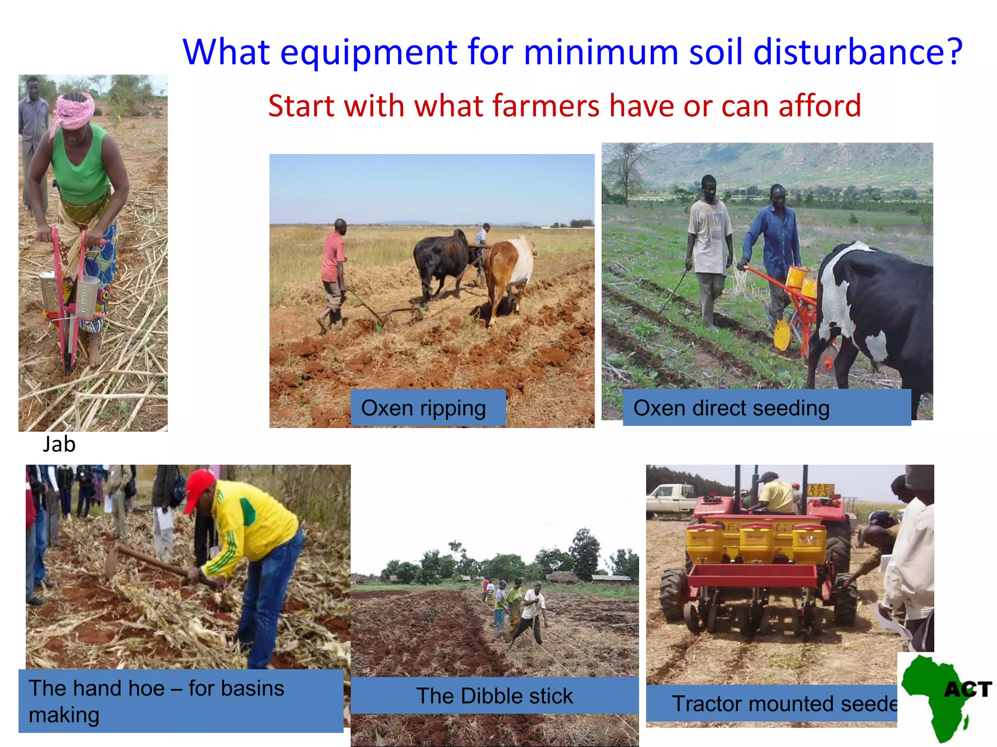 Conservation Agriculture in Africa | PDF