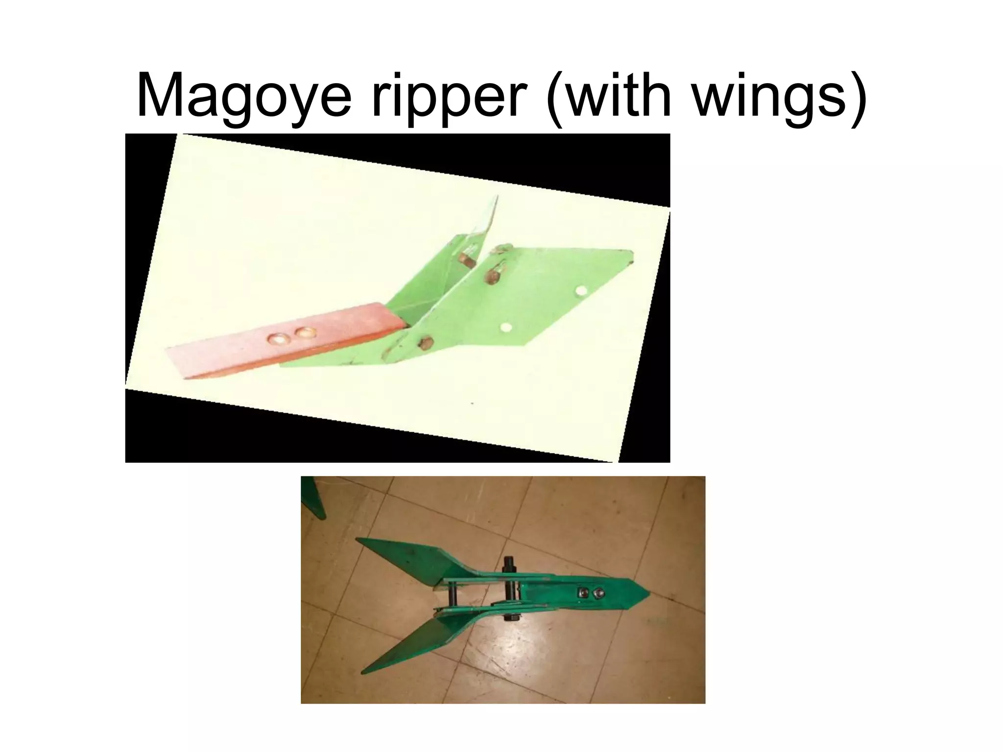 Conservation Agriculture tools and equipment | PDF