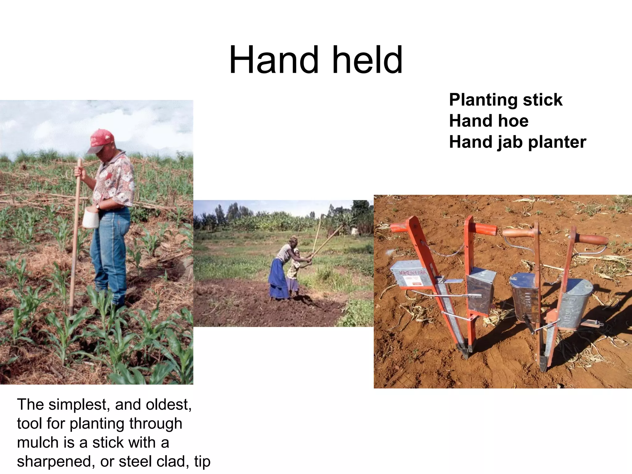 Conservation Agriculture tools and equipment | PDF