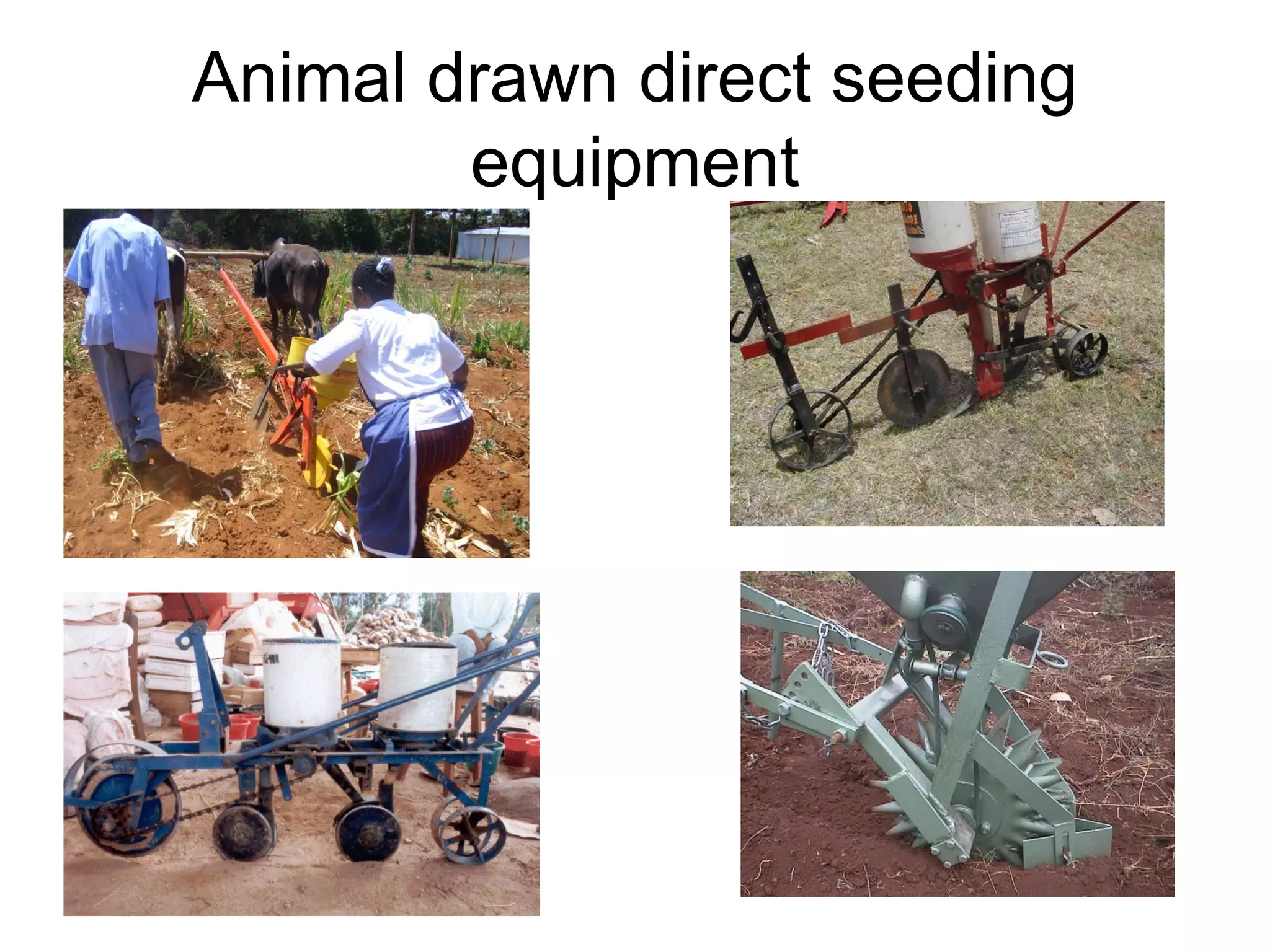 Conservation Agriculture tools and equipment | PDF