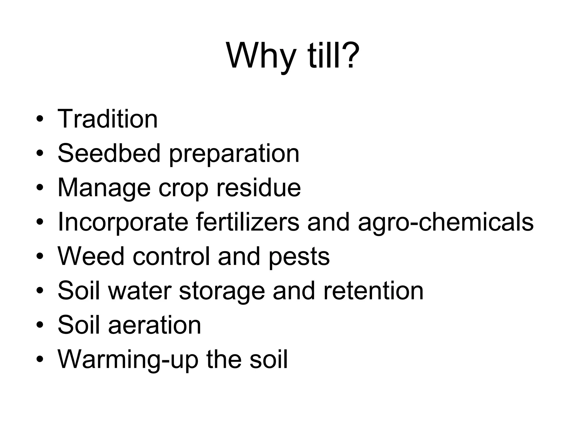 Conservation Agriculture tools and equipment | PDF
