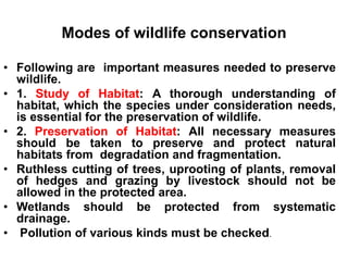 Conservation and management of wildlife.pptx