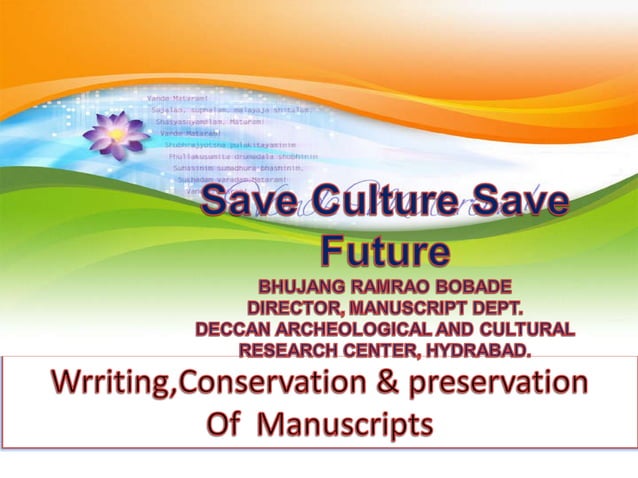 Conservation and preservation of manuscripts | PPT | Stamps and Coins ...