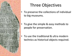 Conservation and preservation of manuscripts | PPT