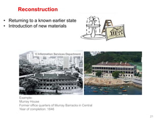 Conservation and Revitalization of Historic Buildings.ppt