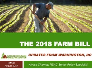 Conservation and the 2018 farm bill | PPT