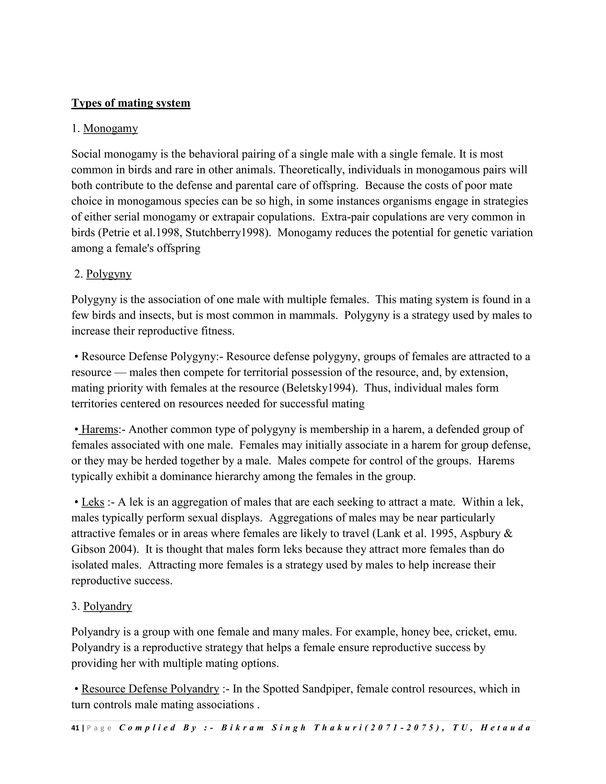 Conservation biology note pdf | PDF