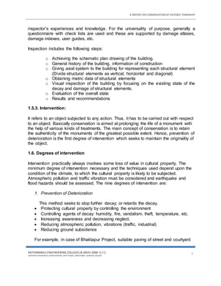 casestudy on conservation of historic township (leh) | DOCX