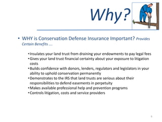 Conservation defense insurance | PPTX | Home Insurance | Insurance