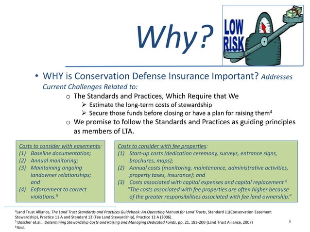 Conservation defense insurance | PPT
