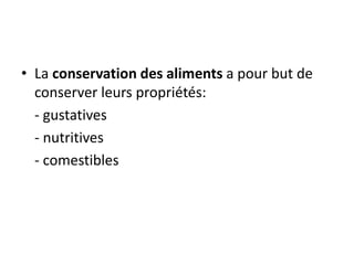 Conservation des aliments cours 2024.pptx