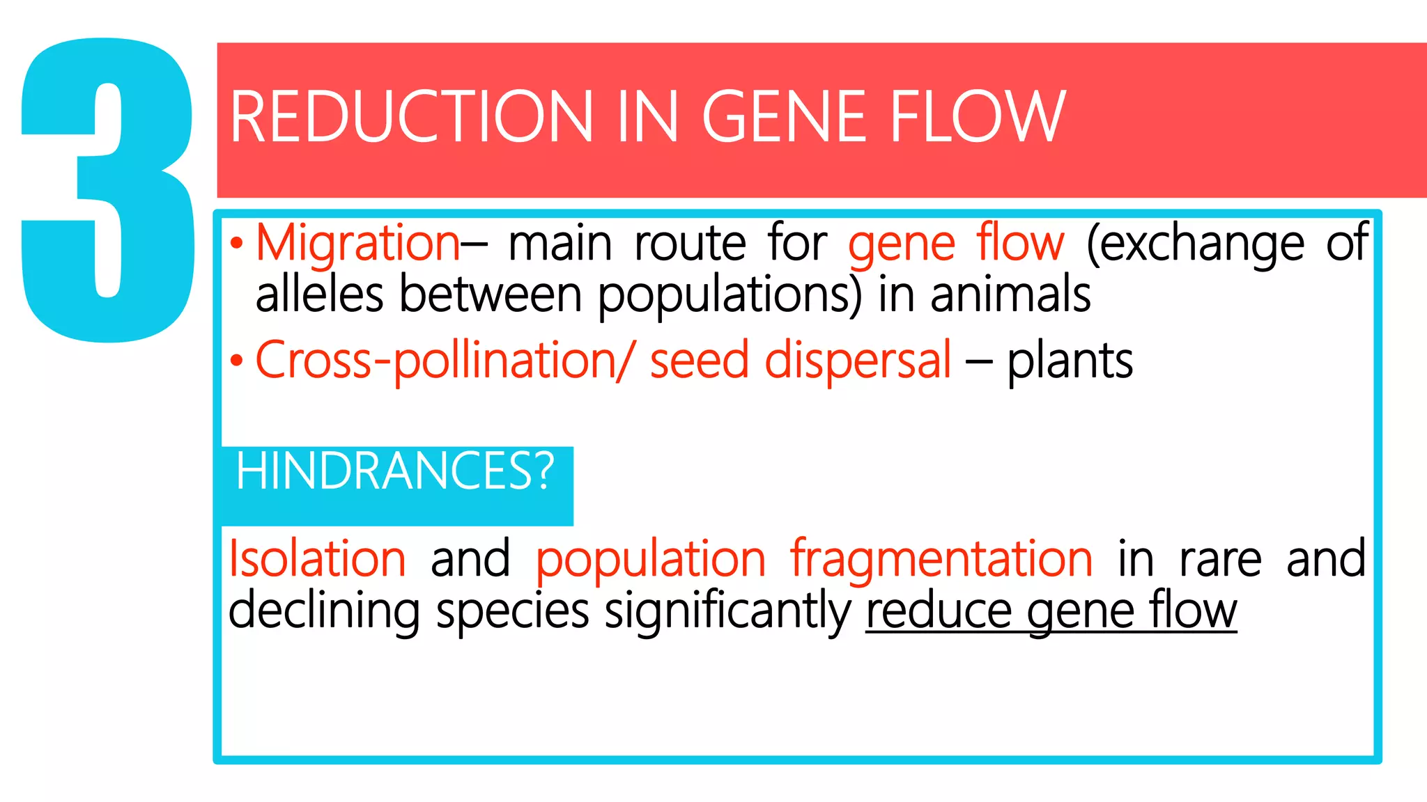 Genetics Chapter 24:Conservation Genetics | PPTX
