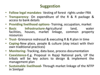 Conservation induced displacement in Odisha | PPT