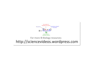 Conservation of Biodiversity (HL) | PDF