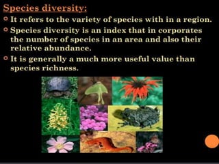 Conservation of biodiversity | PPT