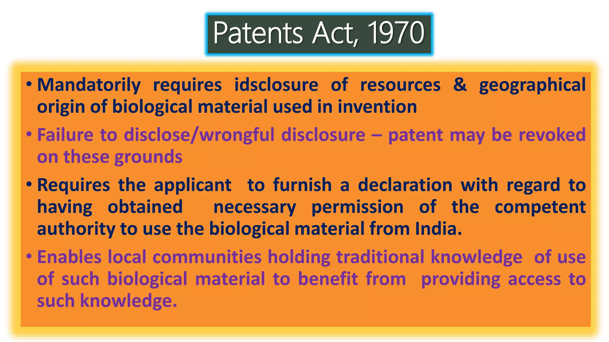 Conservation of biodiversity acts and laws...... | PPT