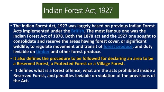 Conservation of biodiversity acts and laws...... | PPT | Environment ...