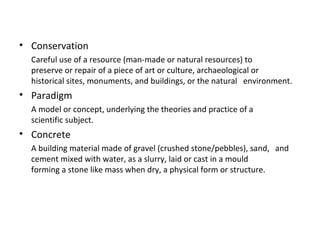 Conservation of Concrete Structure in Buildings | PPT