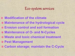 Conservation of eco system | PPTX