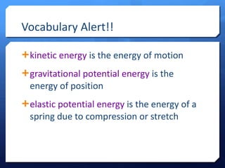 Conservation of energy | PPT