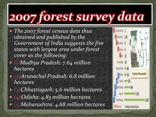 Conservation of forests | PPTX