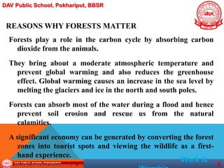 Conservation of forests and wildlife | PPTX