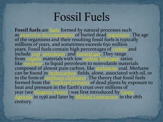Conservation Of Fossil Fuels Pptx