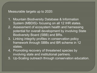 Conservation of himalayan ecosystem Allahabad University | PPTX