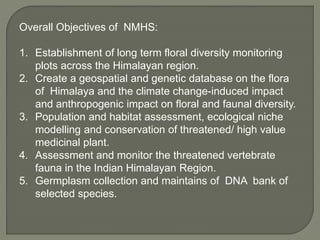 Conservation of himalayan ecosystem Allahabad University | PPTX
