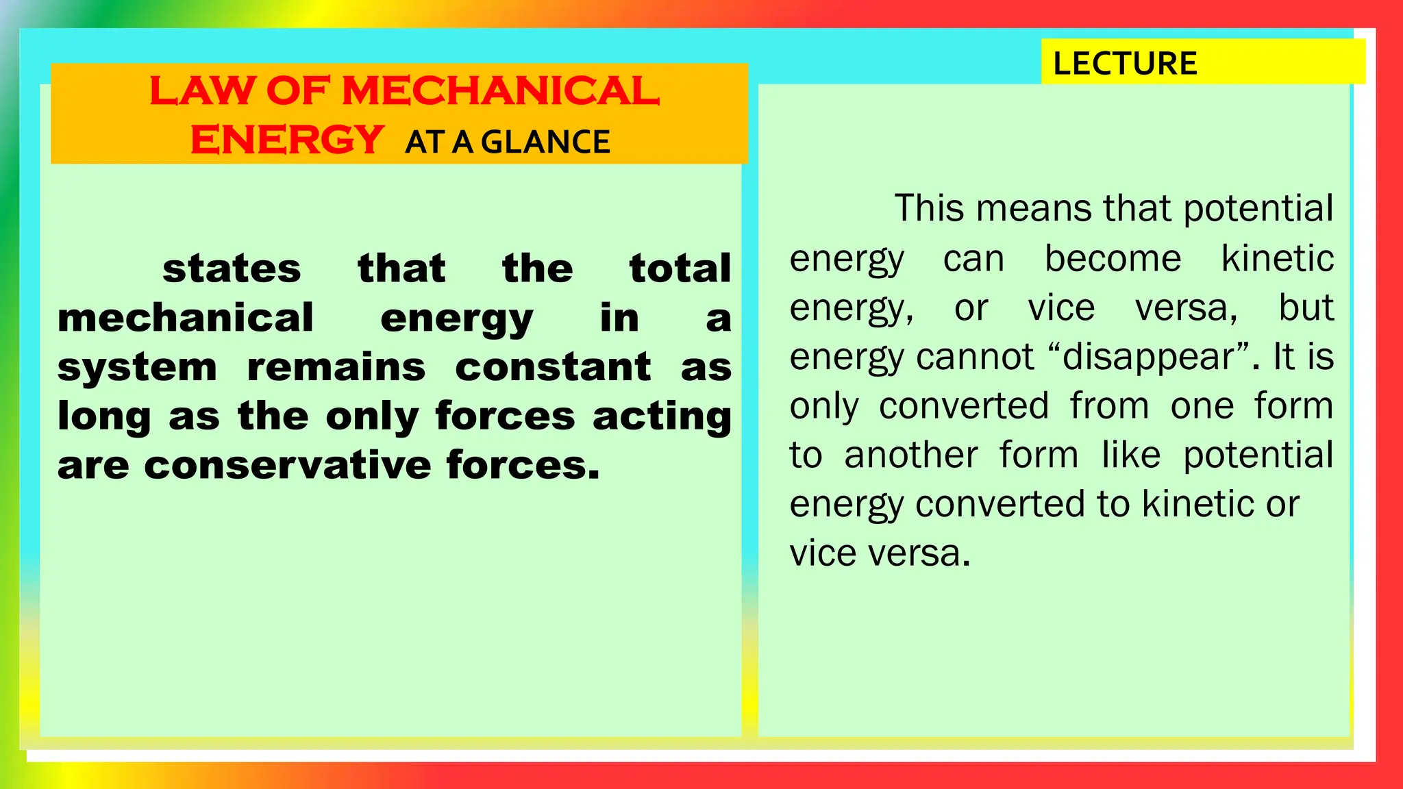 sCIENCE-CONSERVATION OF MECHANICAL ENERGY.pptx