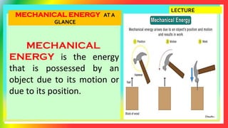 sCIENCE-CONSERVATION OF MECHANICAL ENERGY.pptx