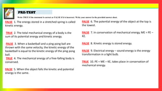 sCIENCE-CONSERVATION OF MECHANICAL ENERGY.pptx