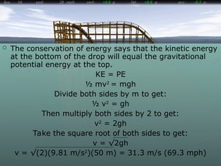 Conservation of Mech Energy [Autosaved].ppt