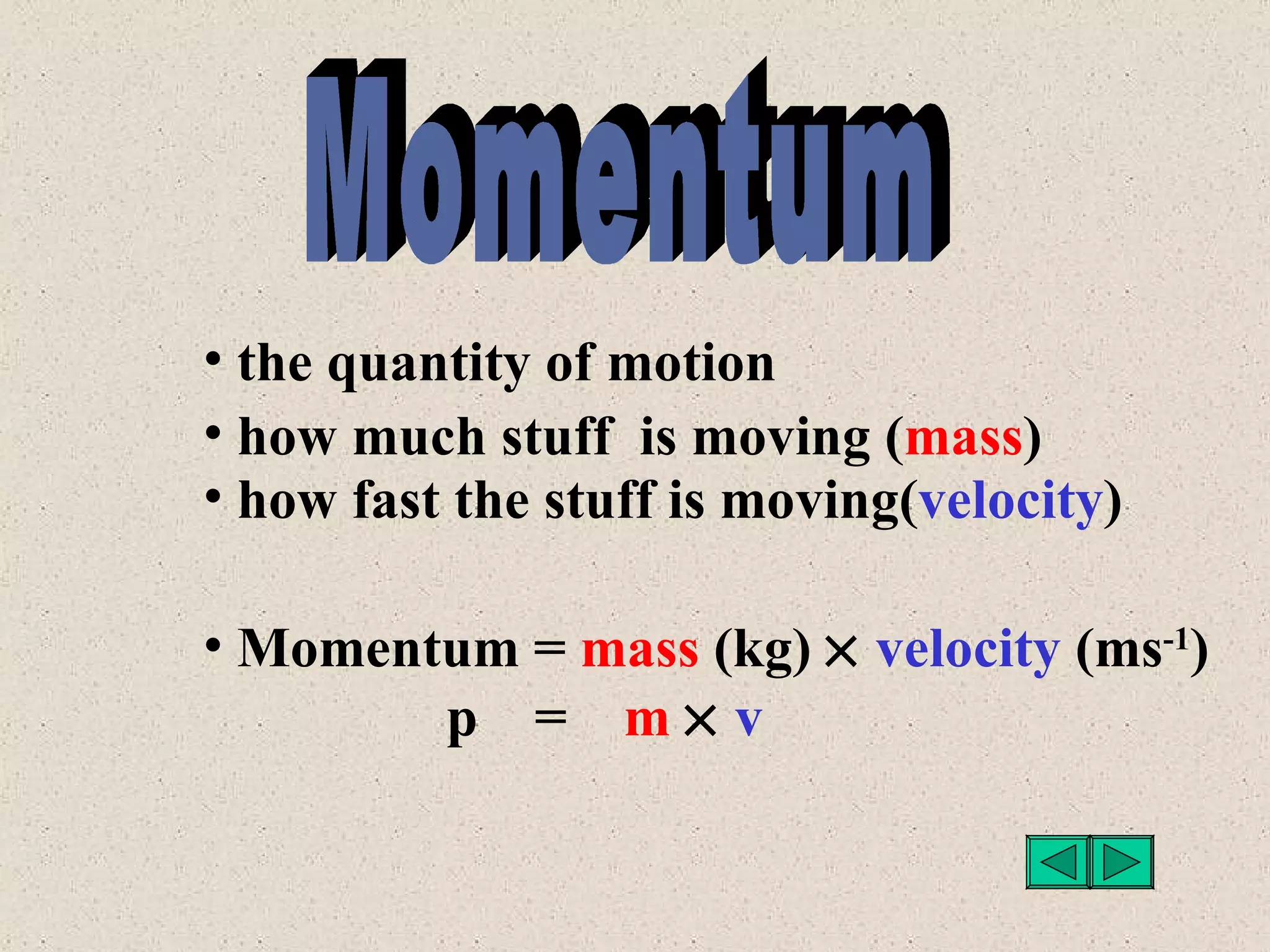 Conservation Of Momentum | PPT