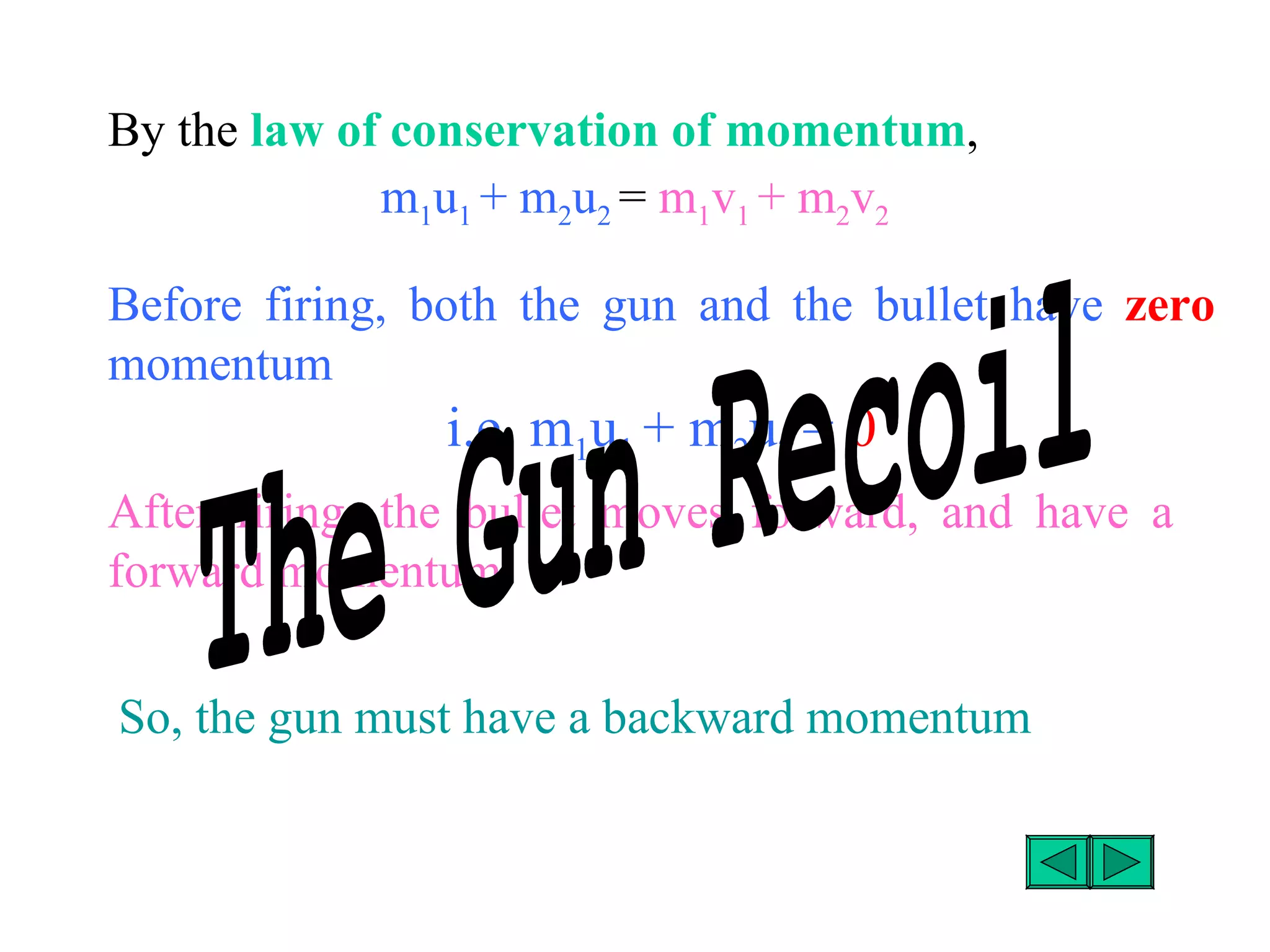 Conservation Of Momentum | PPT