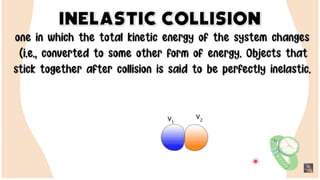Conservation of Momentum. Grade 9 lesson. | PPTX