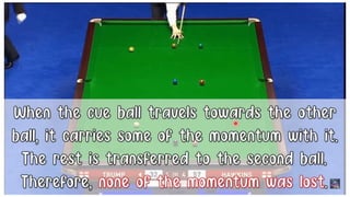 Conservation of Momentum. Grade 9 lesson. | PPTX