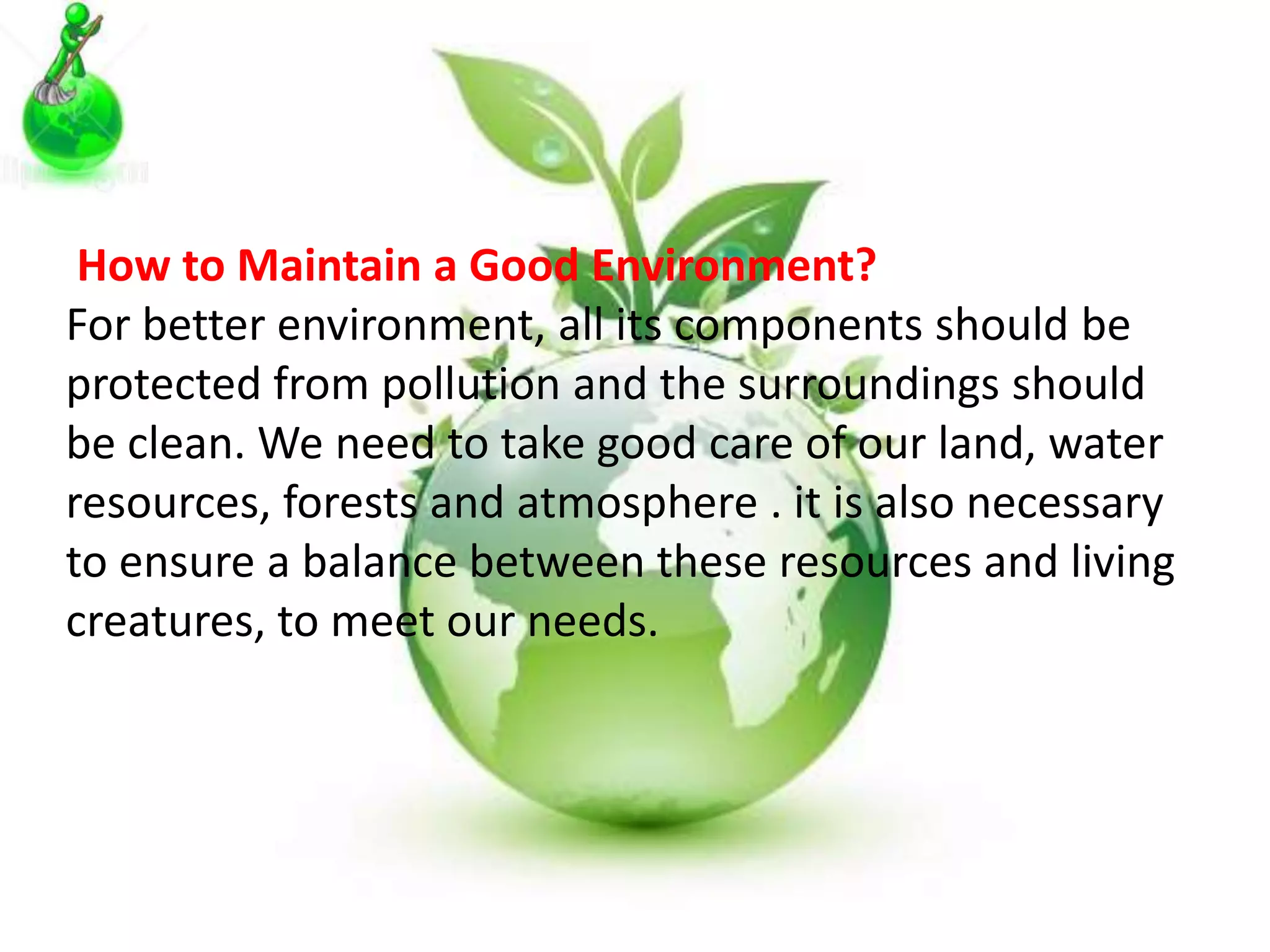 Conservation of natural resources | PPTX