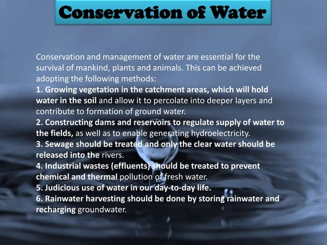 Conservation of natural resources | PPTX